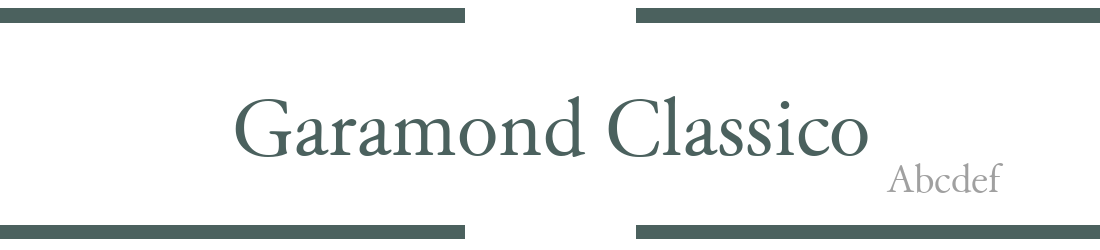Garamond Classico SC: Download Free Font | MaisFontes