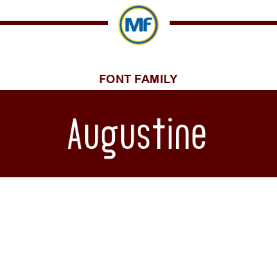 Download Augustine Fonts | MaisFontes
