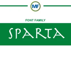 SPARTA: Free Font Download | MaisFontes