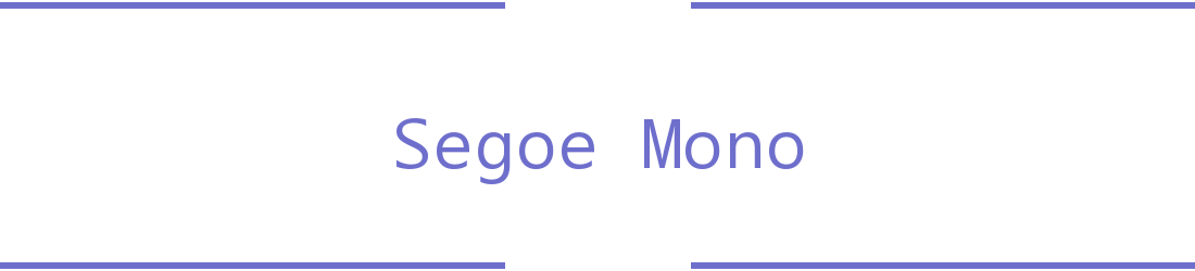 Segoe Mono Bold: Download Free Font | MaisFontes