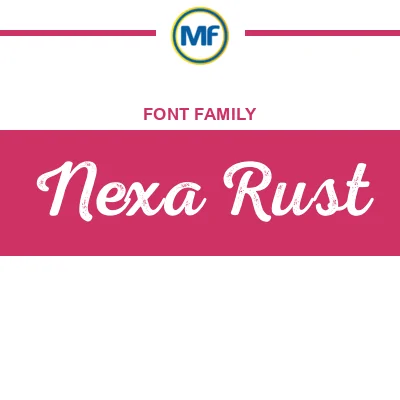 Download Nexa Rust Fonts | MaisFontes