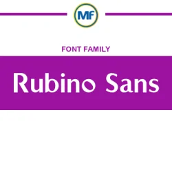 Rubino Sans Fill Font: Free Download | MaisFontes