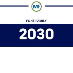 2030 Bold: Free Font Download | MaisFontes