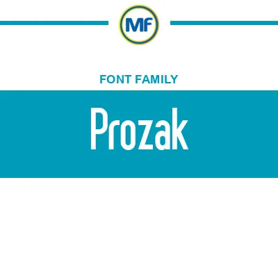 Download Prozak Fonts | MaisFontes