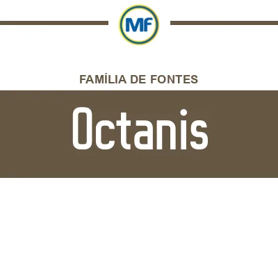 Octanis Família de Fontes: Baixe Grátis | MaisFontes