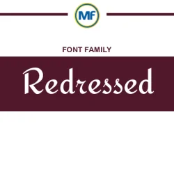 Redressed Font: Free Download | MaisFontes