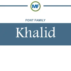 Khalid Art Bold: Free Font Download | MaisFontes