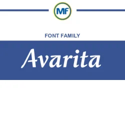 Avarita Bold: Free Font Download | MaisFontes