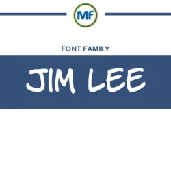 CC Jim Lee Regular: Download Free Font | MaisFontes