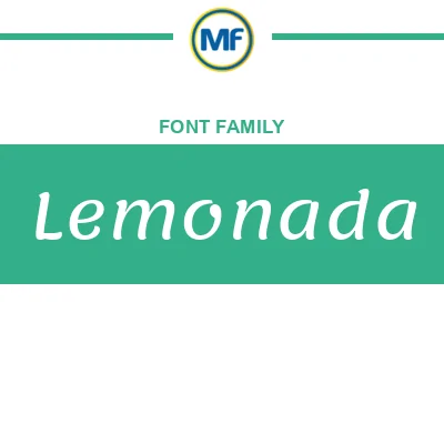 Download Lemonada Fonts (Google Fonts) | MaisFontes
