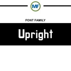 Upright Regular: Download Free Font | MaisFontes