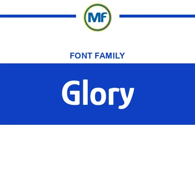 Glory Font Family: Free Download (Google Fonts) | MaisFontes