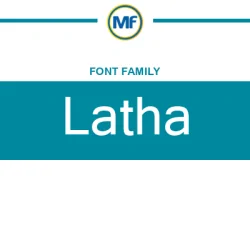 Latha Bold Font: Free Download | MaisFontes
