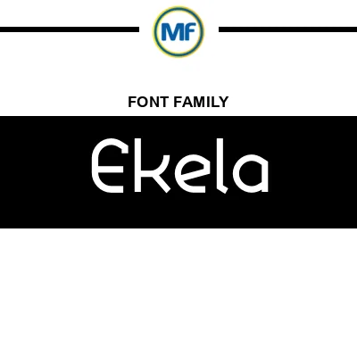 Download Ekela Fonts | MaisFontes
