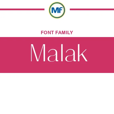 Malak Font Family: Download Free | MaisFontes