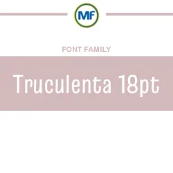 Truculenta 18pt Bold: Free Font Download | MaisFontes