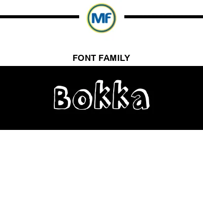 Bokka Font Family: Download Free | MaisFontes