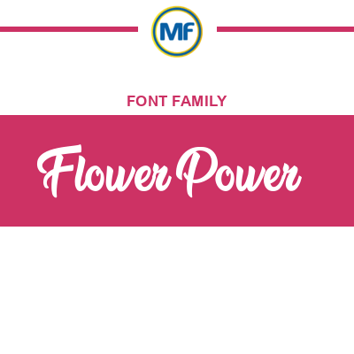 Flower Power Font Family: Download Free | MaisFontes