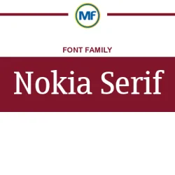 Nokia Serif Bold: Free Font Download | MaisFontes