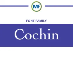 Cochin: Free Font Download | MaisFontes