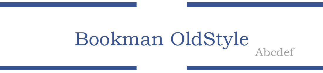 Bookman OldStyle Bold: Download Free Font | MaisFontes