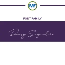 Daisy Signature Brush: Free Font Download | MaisFontes