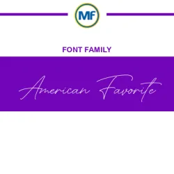 American Favorite Script Bold Font: Free Download | MaisFontes