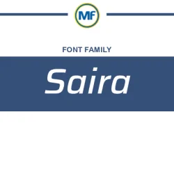 Saira Regular: Free Font Download | MaisFontes