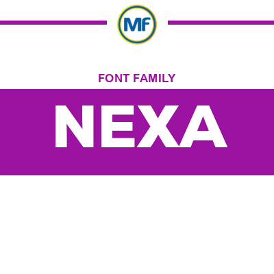Nexa Font: Create an elegant identity for free | MaisFontes