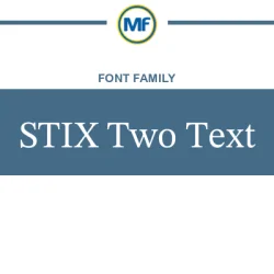 STIX Two Text Bold: Free Font Download | MaisFontes