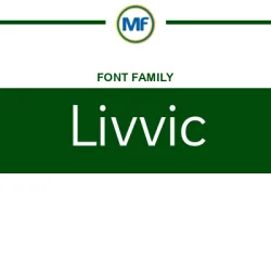 Livvic Bold: Free Font Download | MaisFontes