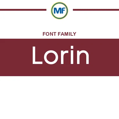 Download Lorin Fonts | MaisFontes