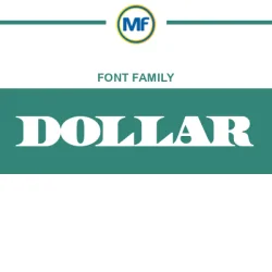 Dollar Font: Free Download | MaisFontes