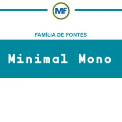 Minimal Mono: Baixar Fonte Grátis | MaisFontes