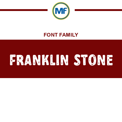 Franklin Stone Font Family: Free Download | MaisFontes