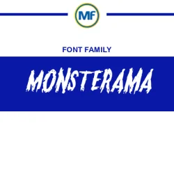 Monsterama 3D Regular: Free Font Download | MaisFontes