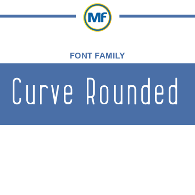Download Curve Rounded Fonts | MaisFontes