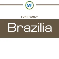 Brazilia Font: Free Download | MaisFontes