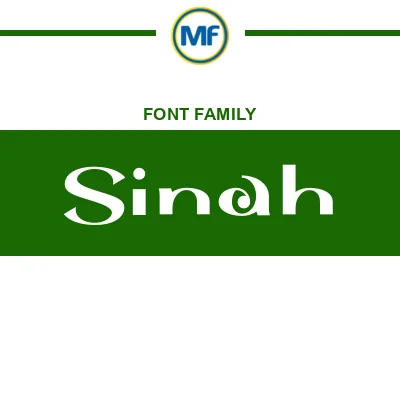 Download Sinah Fonts | MaisFontes