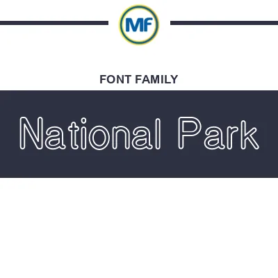 Download National Park Fonts | MaisFontes