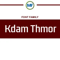 Kdam Thmor Pro Regular: Free Font Download | MaisFontes