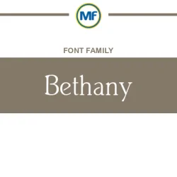 Bethany Bold: Free Font Download | MaisFontes