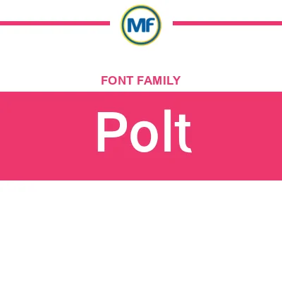 Polt Font Family: Download Free | MaisFontes