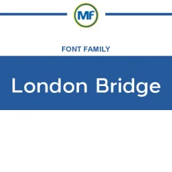 London Bridge Bold: Free Font Download | MaisFontes