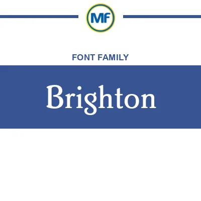 Download Brighton Fonts | MaisFontes