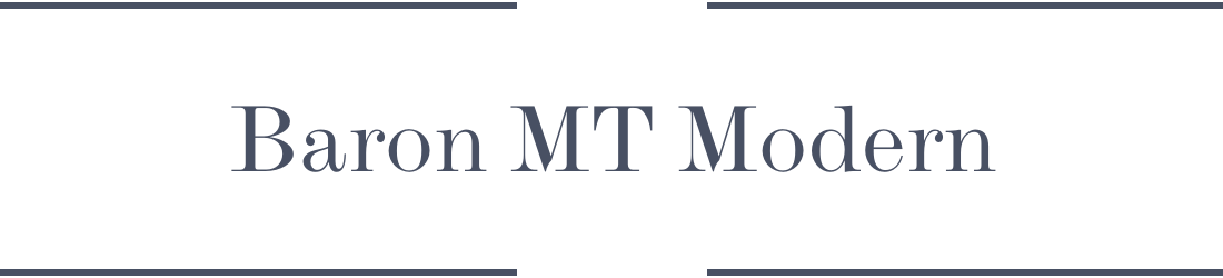 Baron MT Modern Cyrillic Italic: Free Font Download | MaisFontes