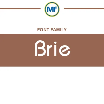 Download Brie Fonts | MaisFontes