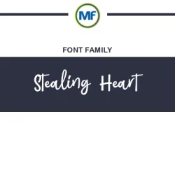 Stealing Heart Bold: Free Font Download | MaisFontes