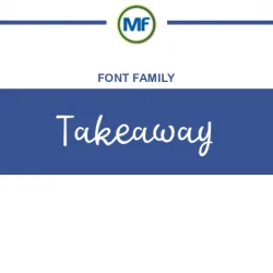 Takeaway Black Font: Free Download | MaisFontes