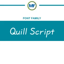 Quill Script Normal: Free Font Download | MaisFontes
